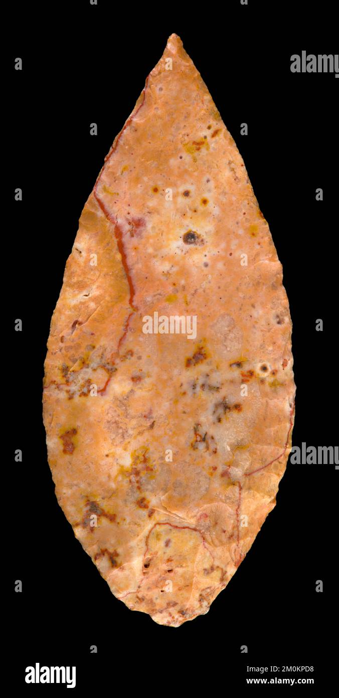 Neolithic stone tool Stock Photo - Alamy