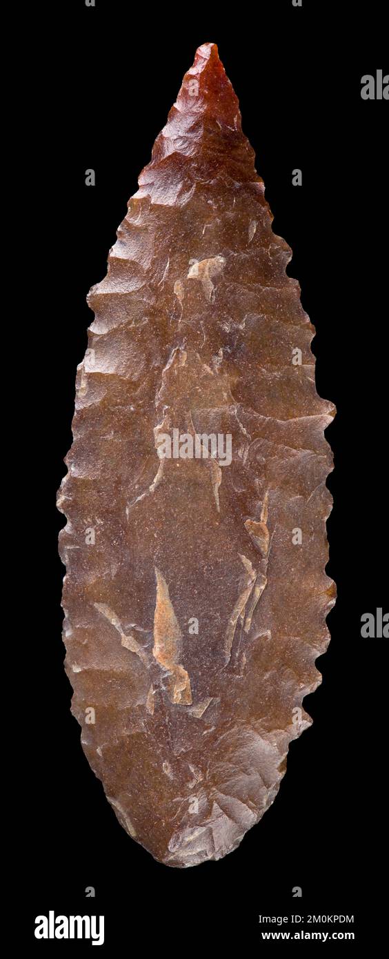 Neolithic stone tool Stock Photo - Alamy