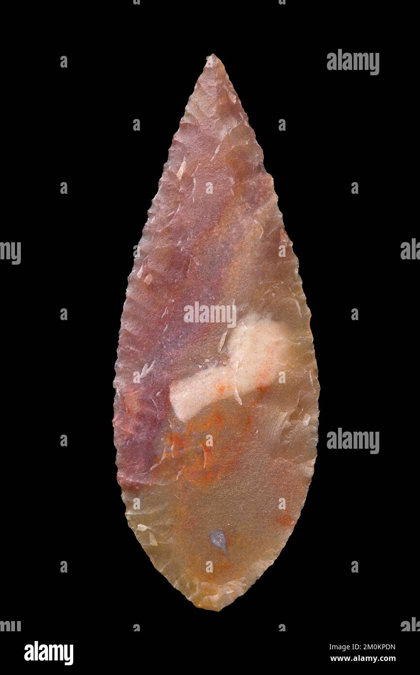 Neolithic stone tool Stock Photo - Alamy