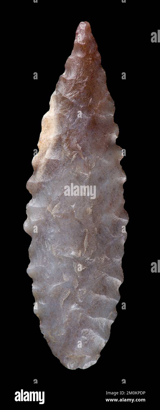 Neolithic stone tool Stock Photo - Alamy