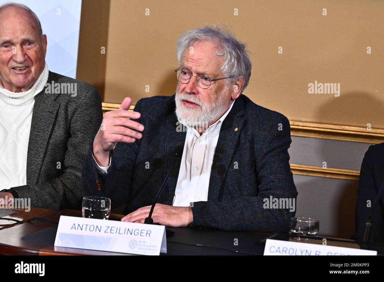 Nobel Prize laureate Anton Zeilinger (physics) during a press ...