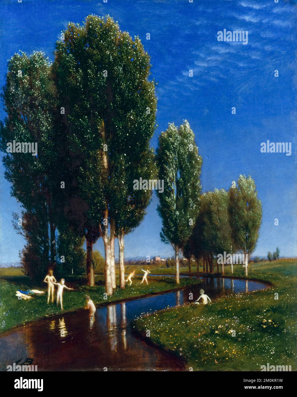 Arnold bocklin swiss painter hi-res stock photography and images - Alamy
