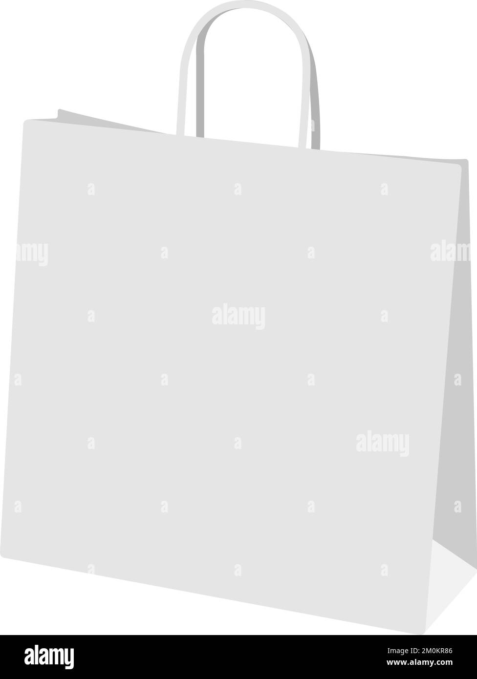 Illustration shopping bag icon Black and White Stock Photos & Images ...
