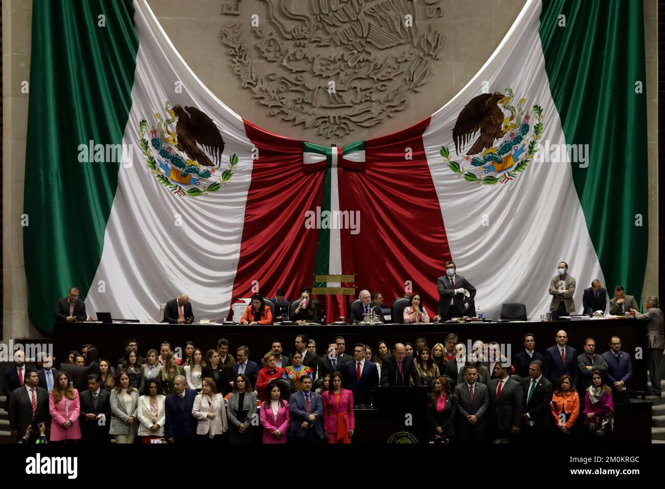 Non Exclusive: December 6, 2022, Mexico City, Mexico: The coordinator ...