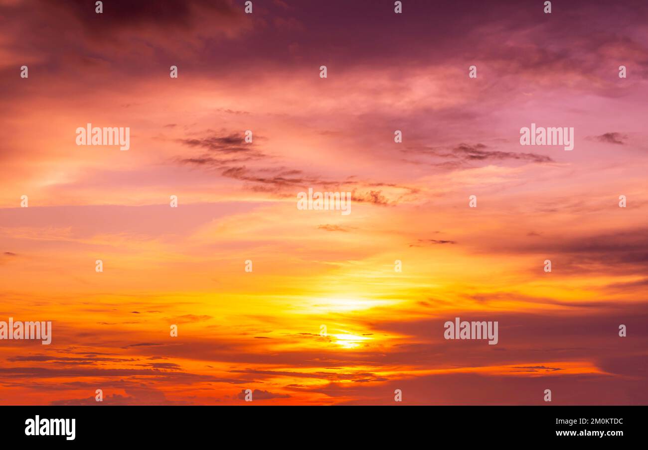 Abstract and pattern of cloud sky Calming coral, Orange, Trend color of ...