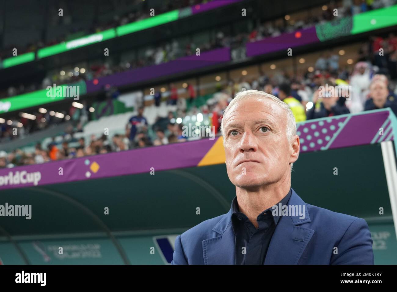 Al Rayyan, Qatar. 30th Nov, 2022. Head coach Didier Deschamps (FRA ...