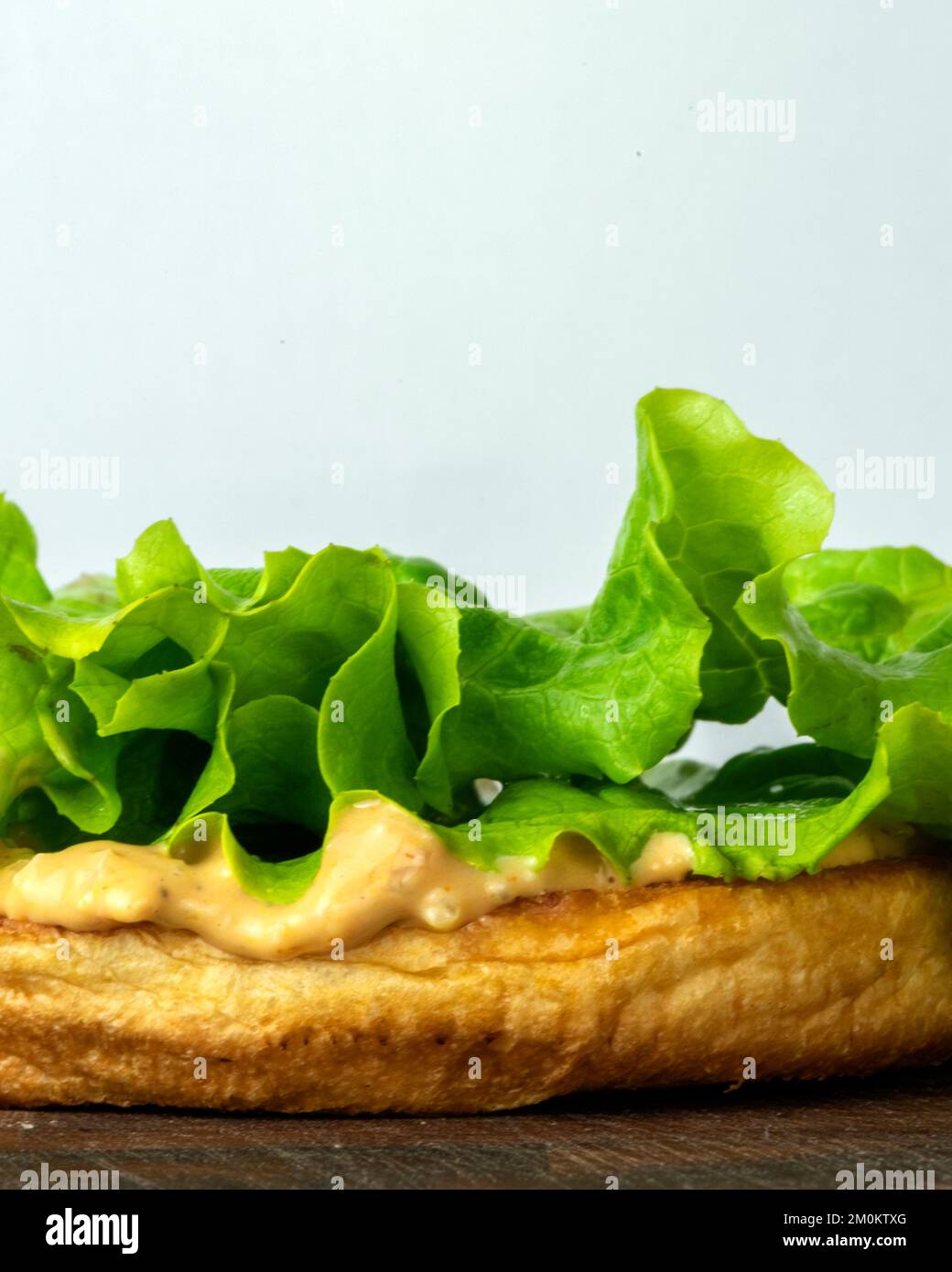 Beef Burger Close Up Stock Photo - Alamy