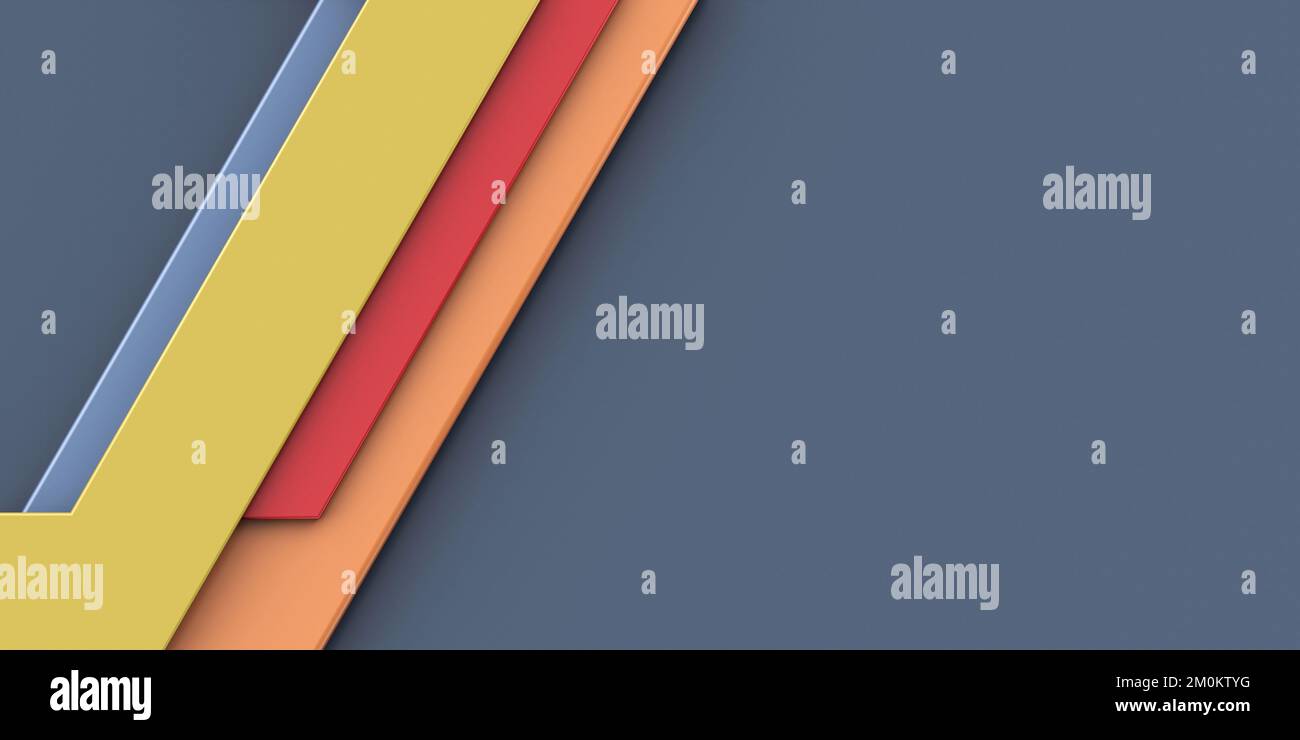 Modern blue plastic tile texture. 3d wallpaper with copy space design ...