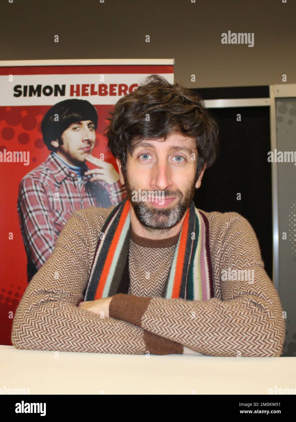 Simon helberg howard wolowitz in the big bang theory hi-res stock ...