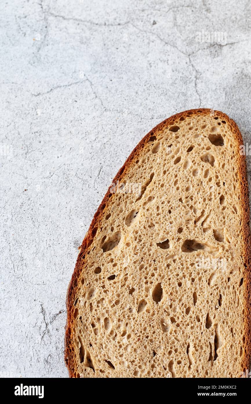Whole wheat bread. High resolution brown bread texture background ...