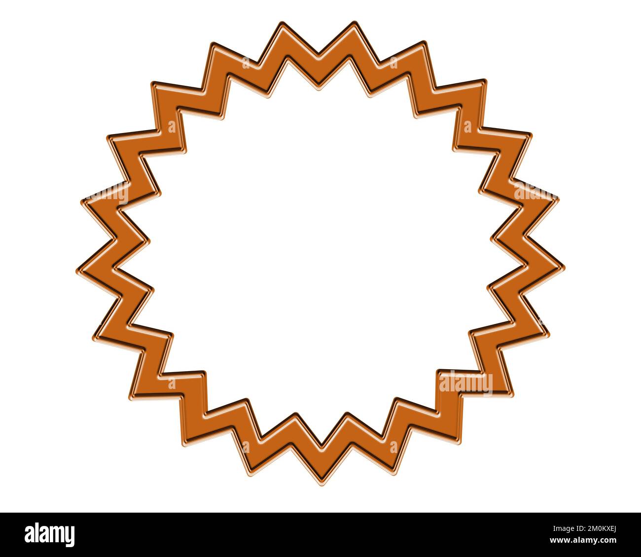 Star shaped wooden photo frame isolated on plain white background Stock ...