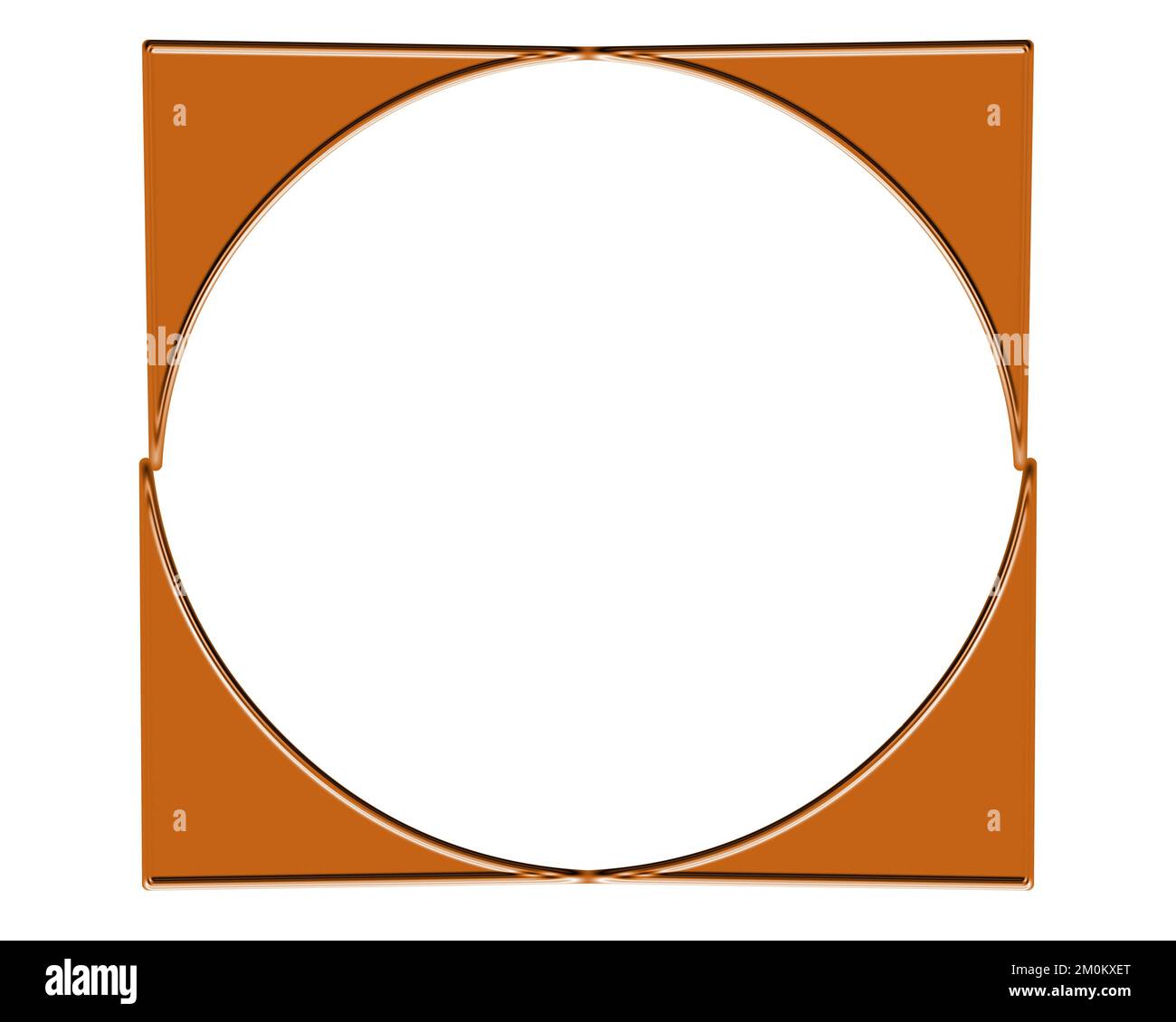 Beautiful wooden photo frame isolated on plain white background Stock ...