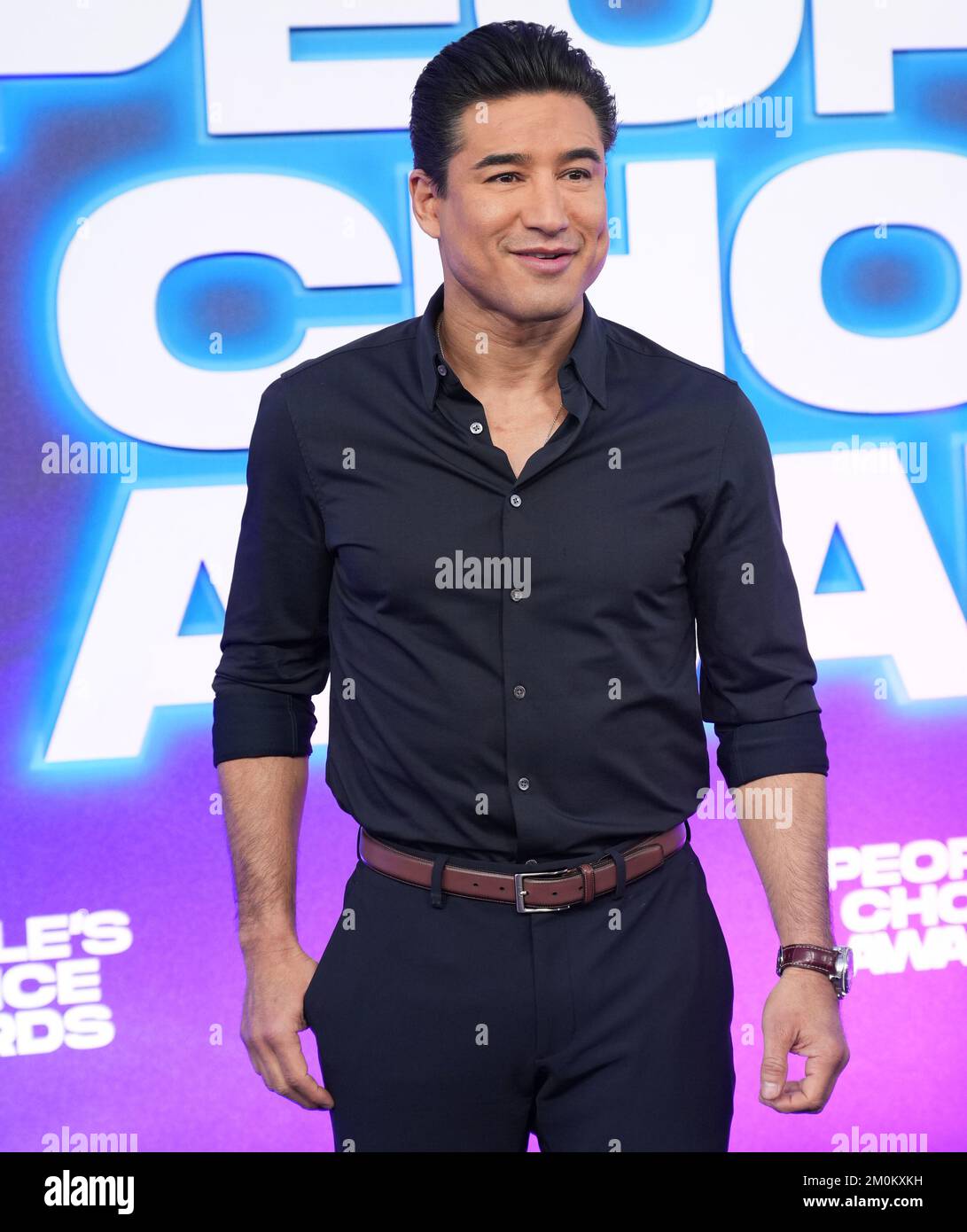 California, USA, December 6, 2022, Mario Lopez arrives at the 2022 ...