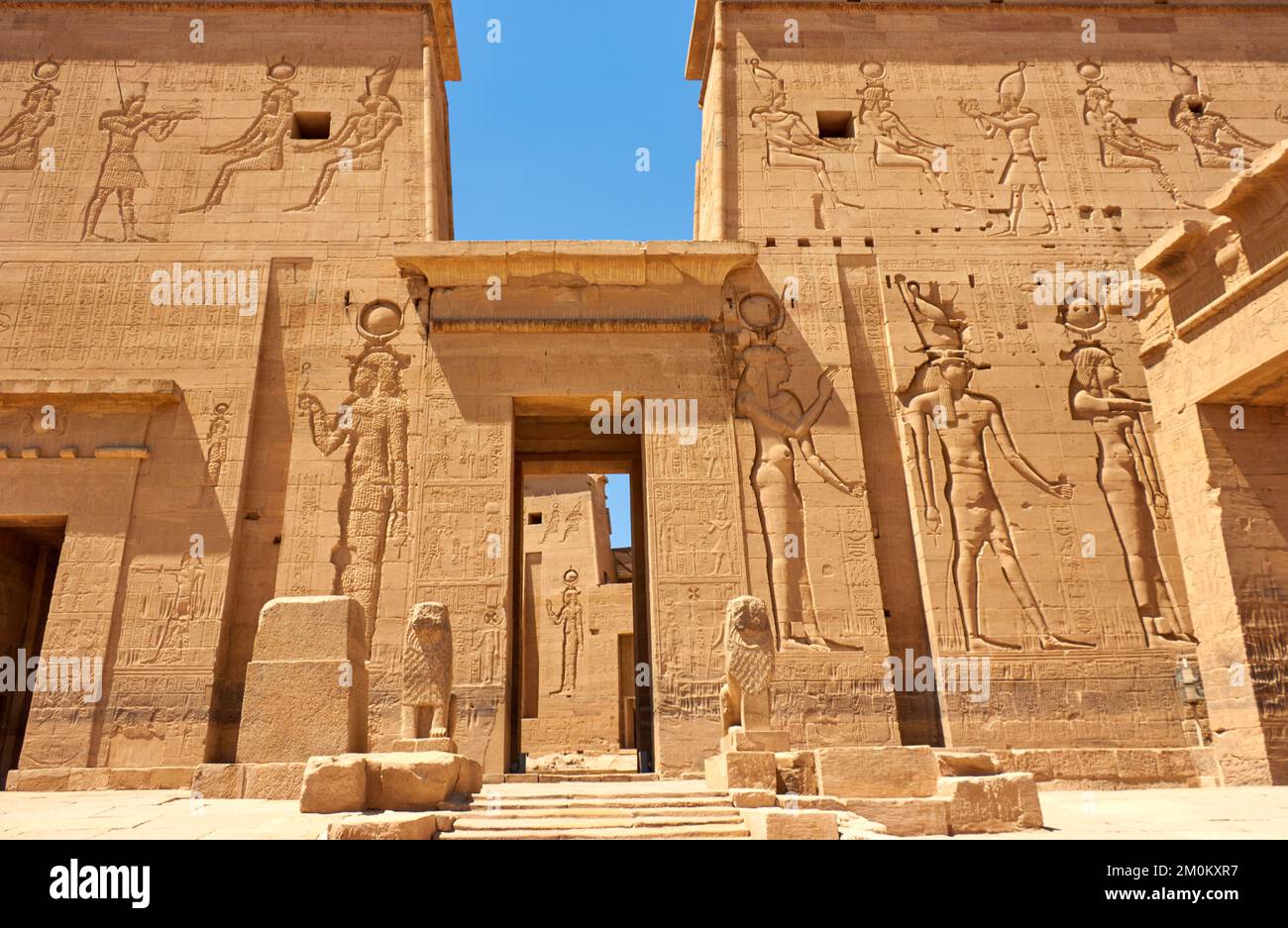 Philae temple complex hi-res stock photography and images - Alamy
