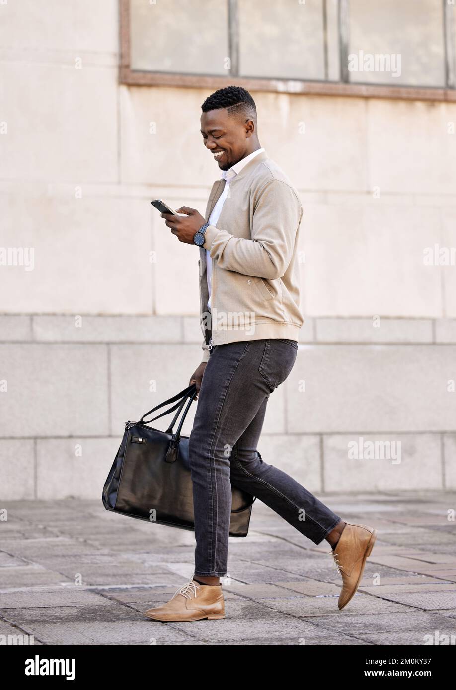 Black businessman travelling alone.A african american businessman ...