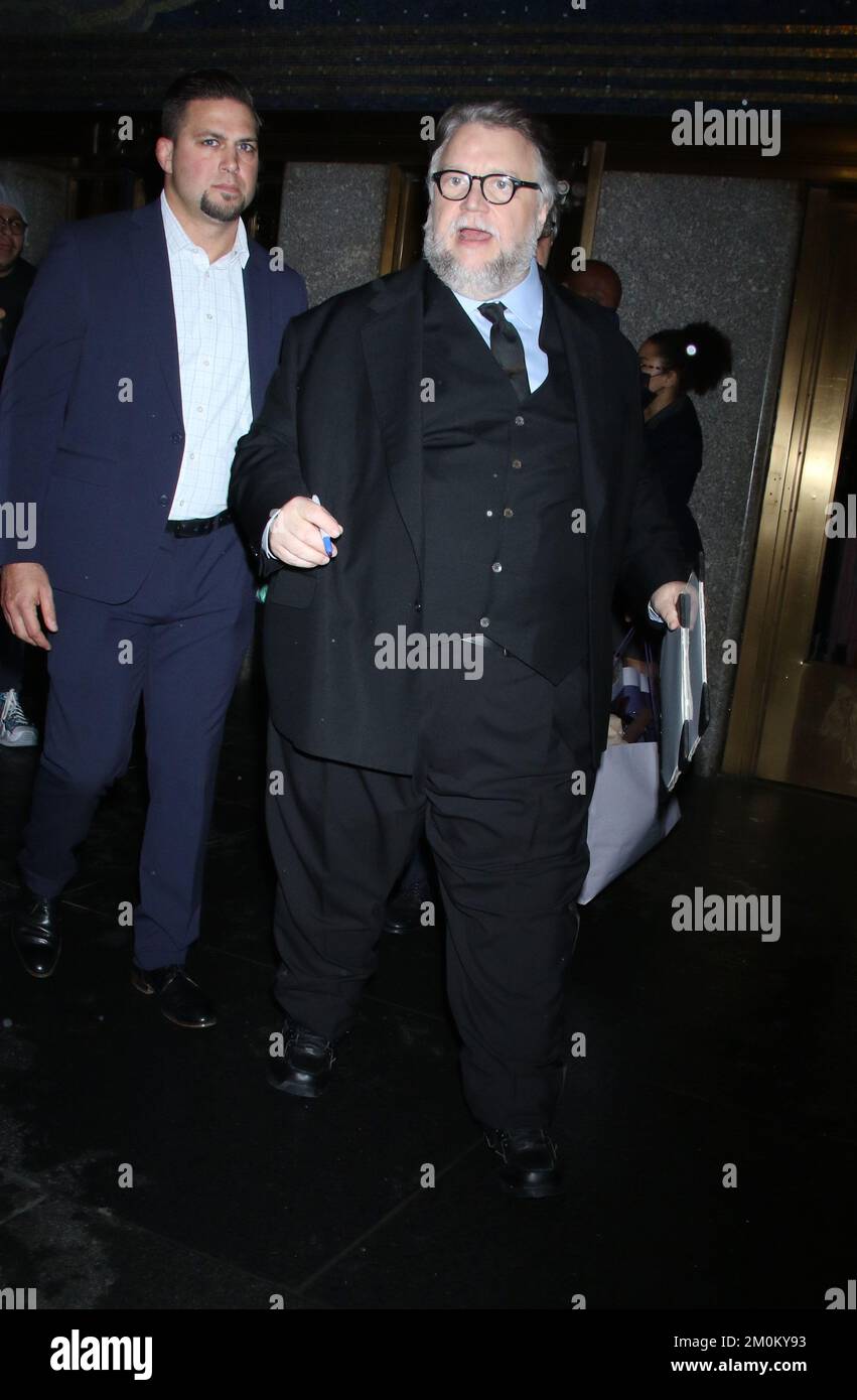 New York, NY, USA. 06th Dec, 2022. Guillermo del Toro at The Tonight ...