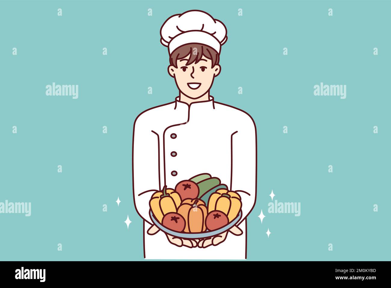 Preparing offering Stock Vector Images - Alamy