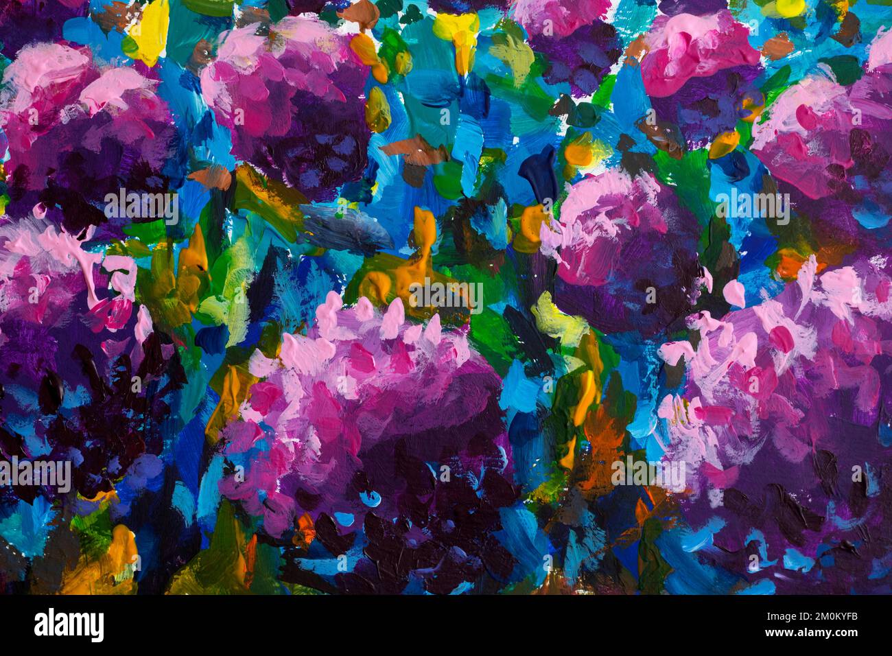 Impressionism painting purple hi-res stock photography and images - Alamy