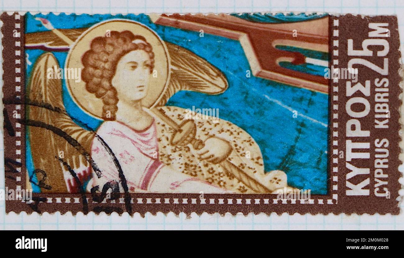 Cyprus postage stamp hi-res stock photography and images - Alamy
