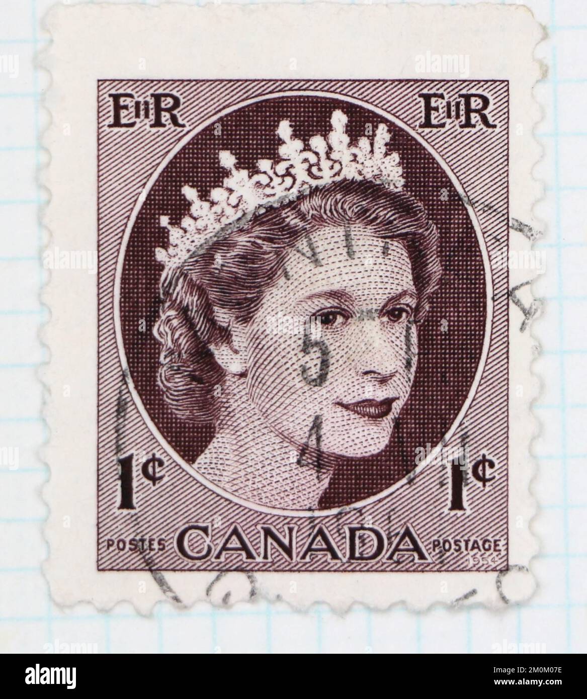 Queen elizabeth ii stamp photo hi-res stock photography and images - Alamy