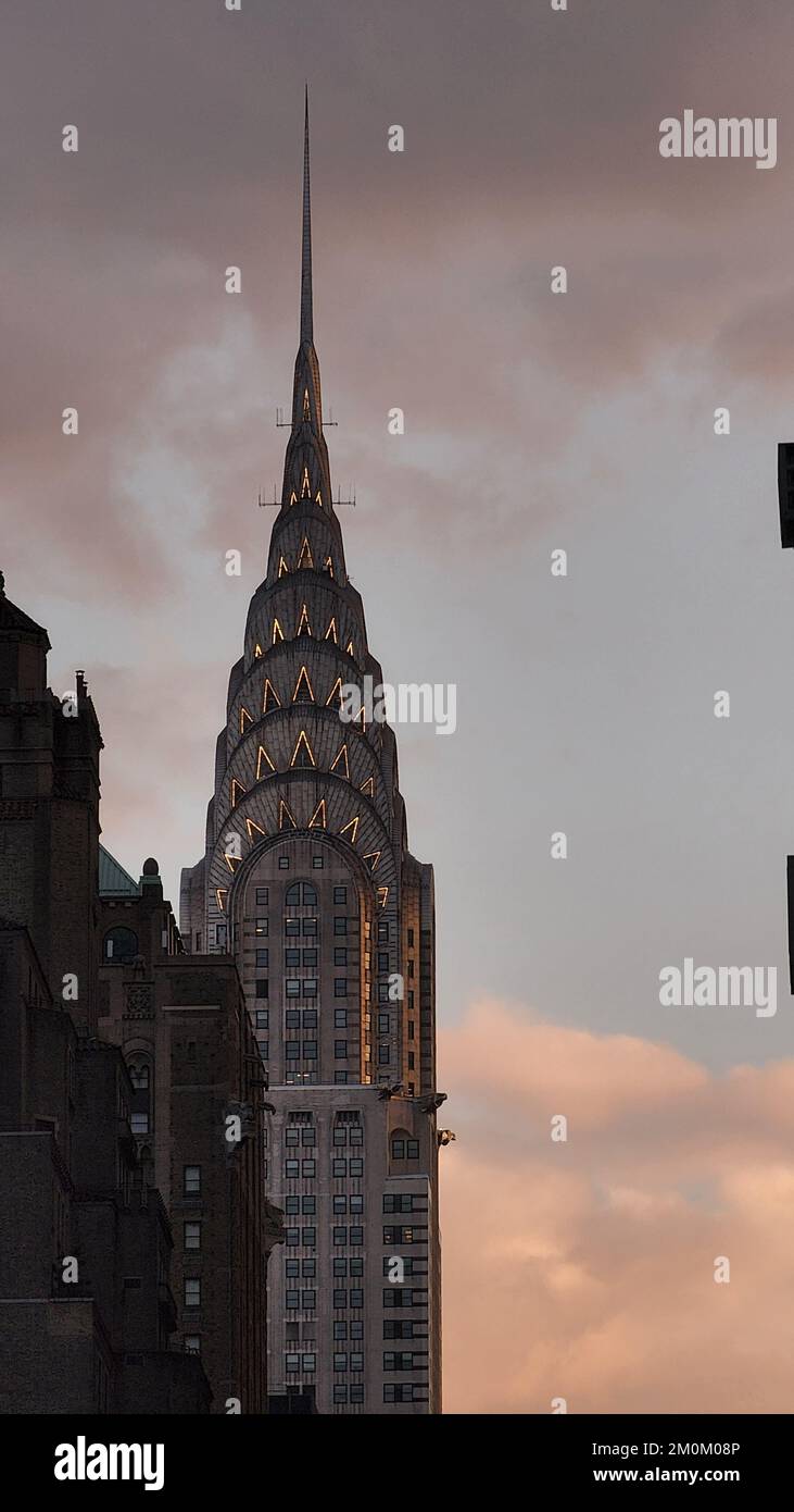 Chrysler building in all of its glory Stock Photo - Alamy