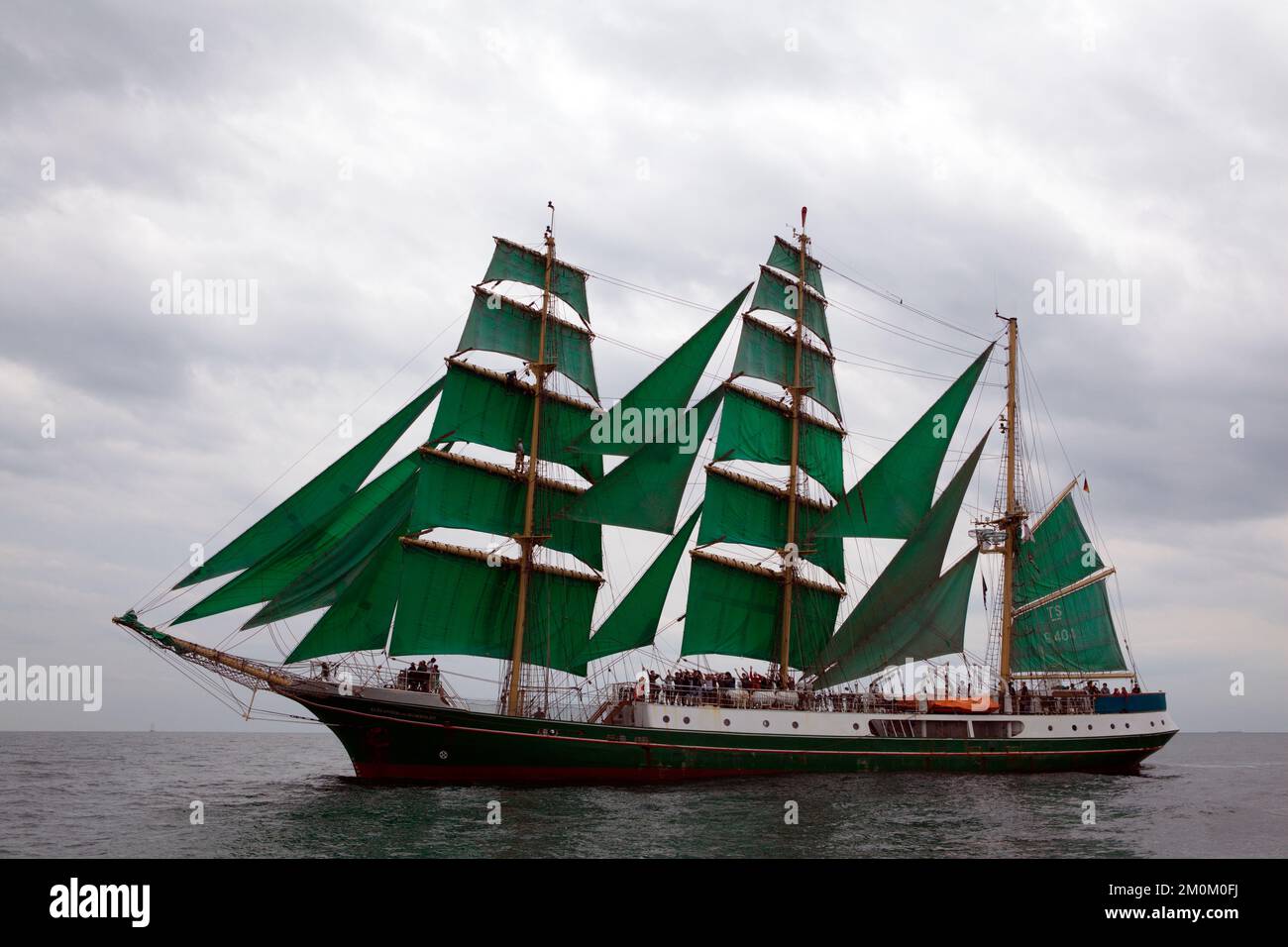 German tall ship Alexander von Humboldt Stock Photo - Alamy