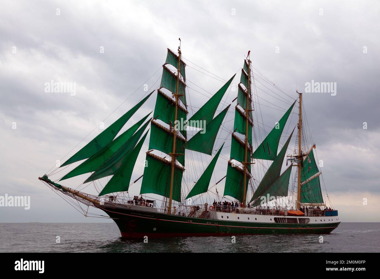 German tall ship Alexander von Humboldt Stock Photo - Alamy