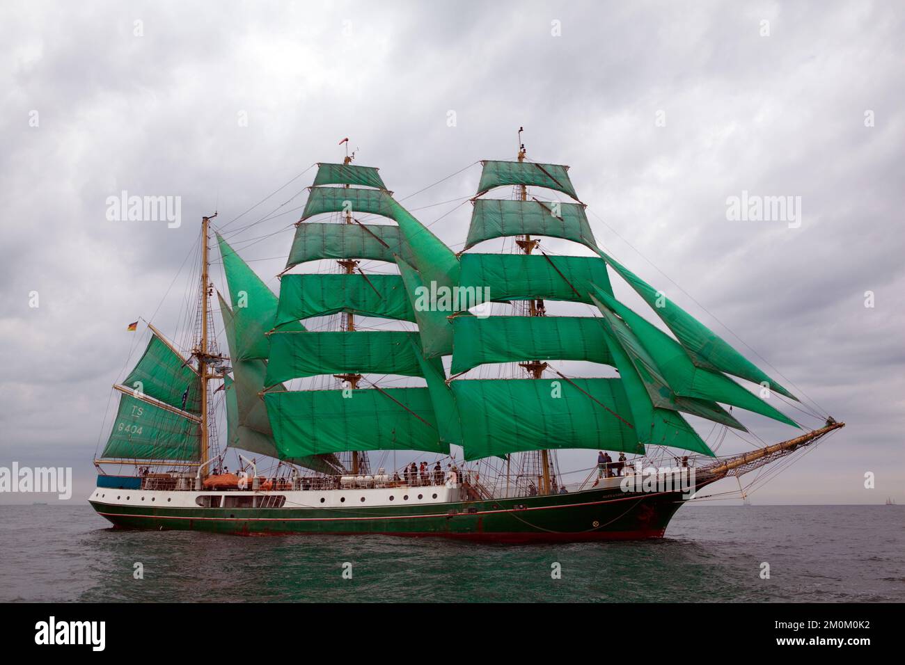 German tall ship Alexander von Humboldt Stock Photo - Alamy