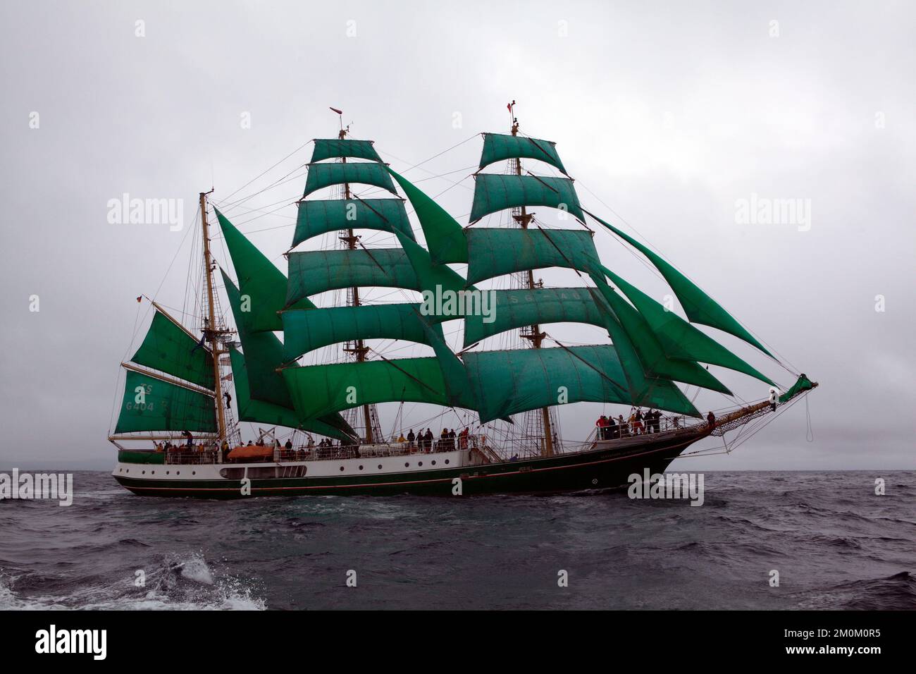 German tall ship Alexander von Humboldt Stock Photo - Alamy