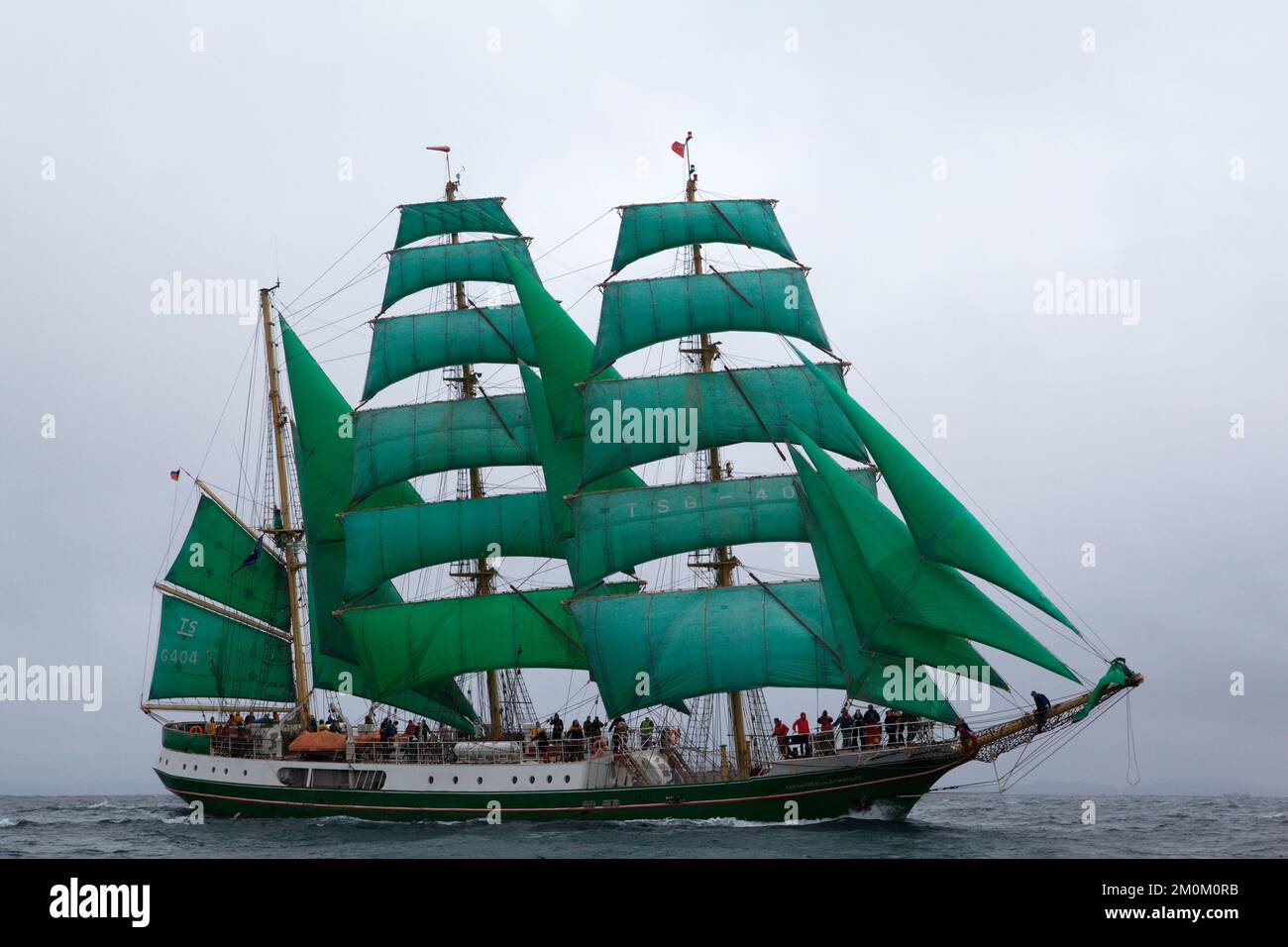 German tall ship Alexander von Humboldt Stock Photo - Alamy