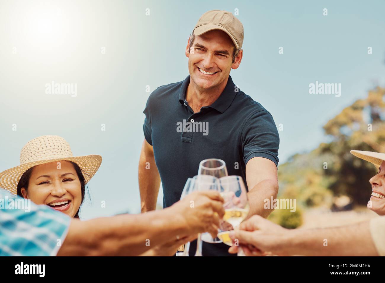 Diverse group friends bonding over hi-res stock photography and images ...