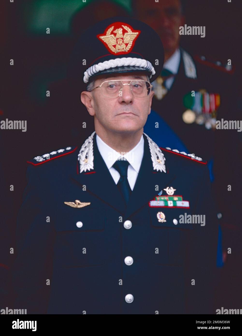Italian Carabinieri General Luigi Federici, Italy 1994 Stock Photo - Alamy