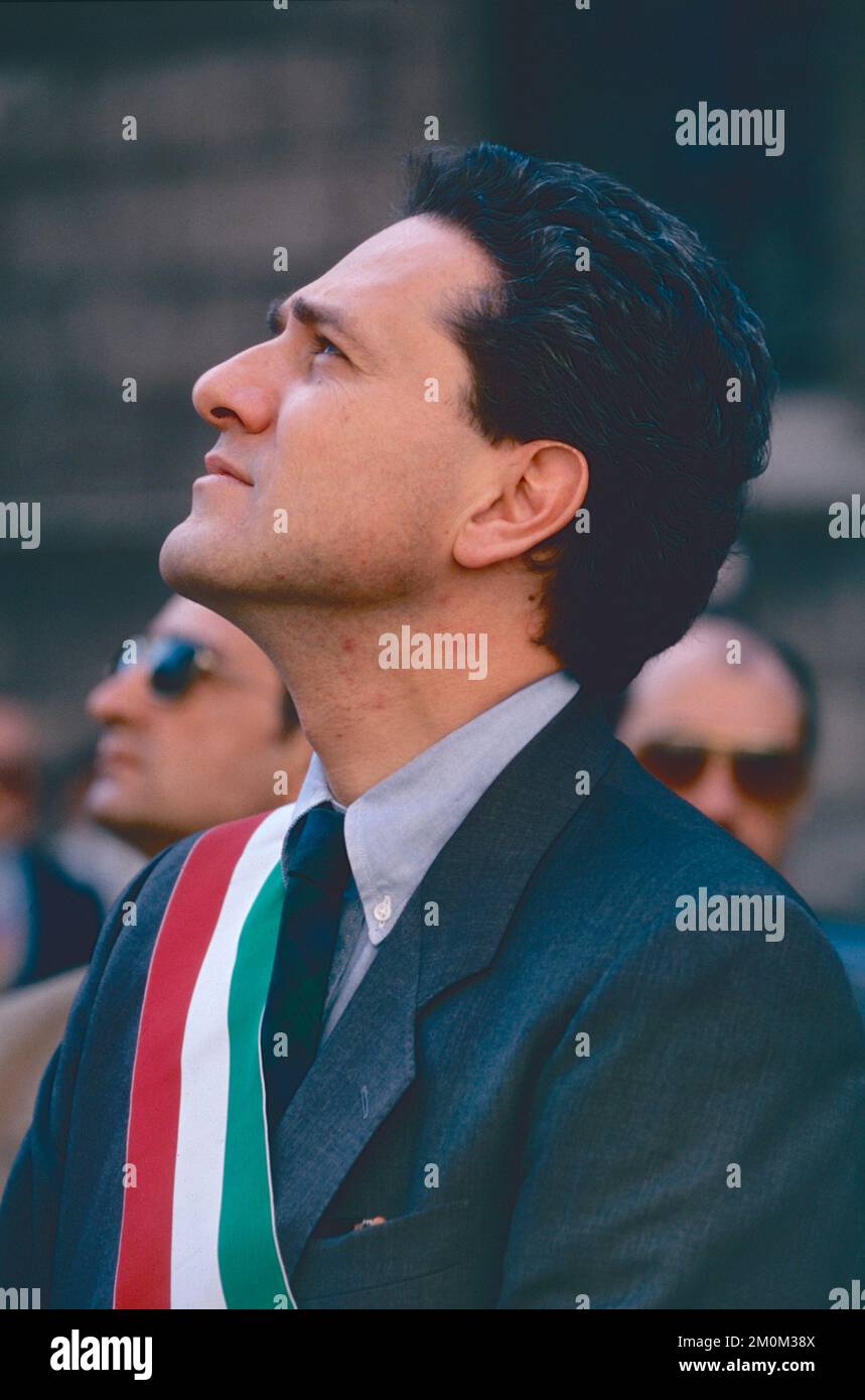 Italian politician Francesco Rutelli mayor of Rome, Italy 1994 Stock ...