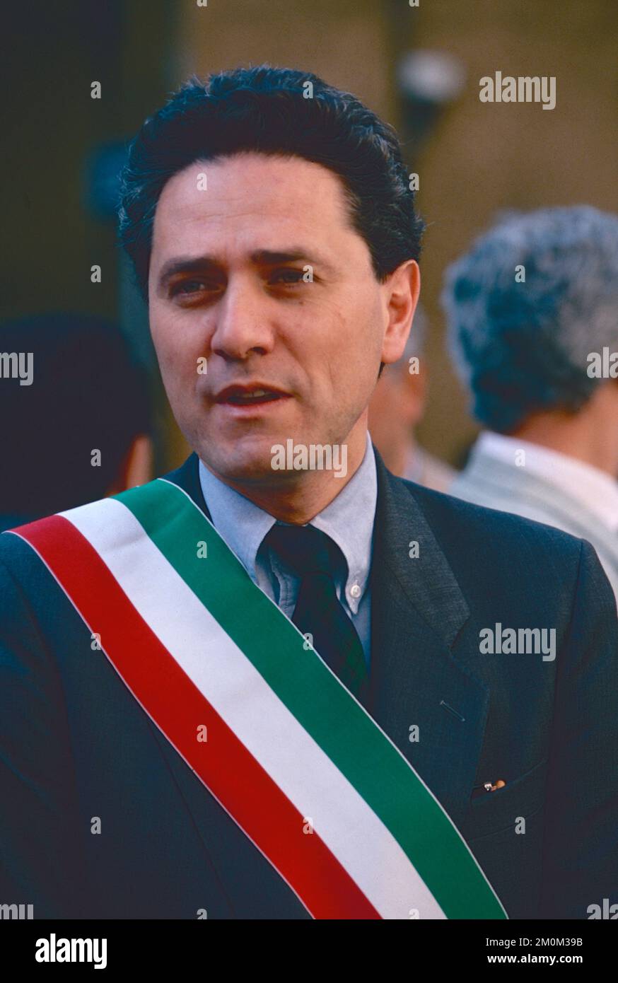 Italian politician Francesco Rutelli mayor of Rome, Italy 1994 Stock ...