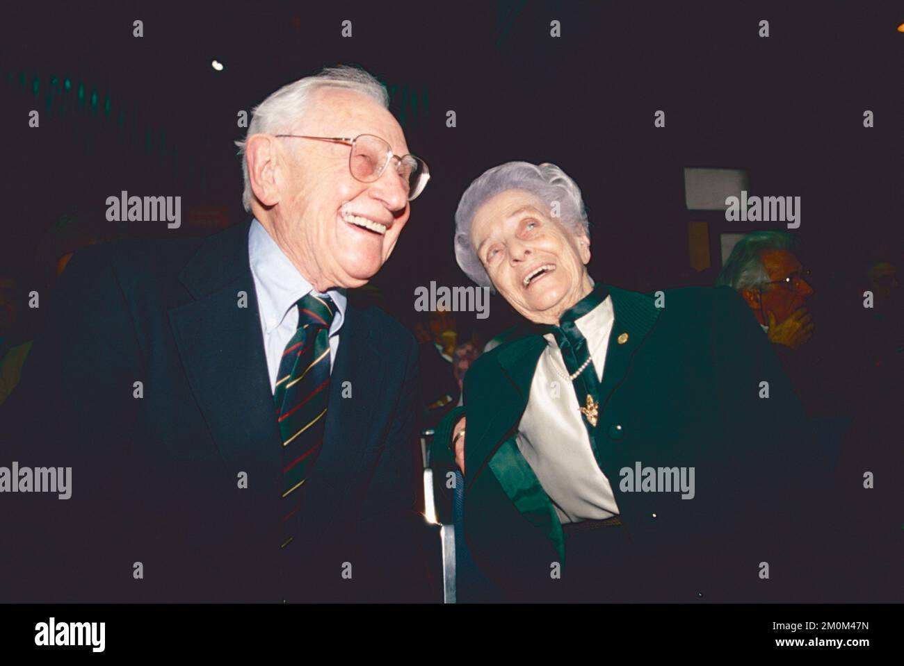 American biochemist Julius Axelrod and Italian scientist Rita Levi ...