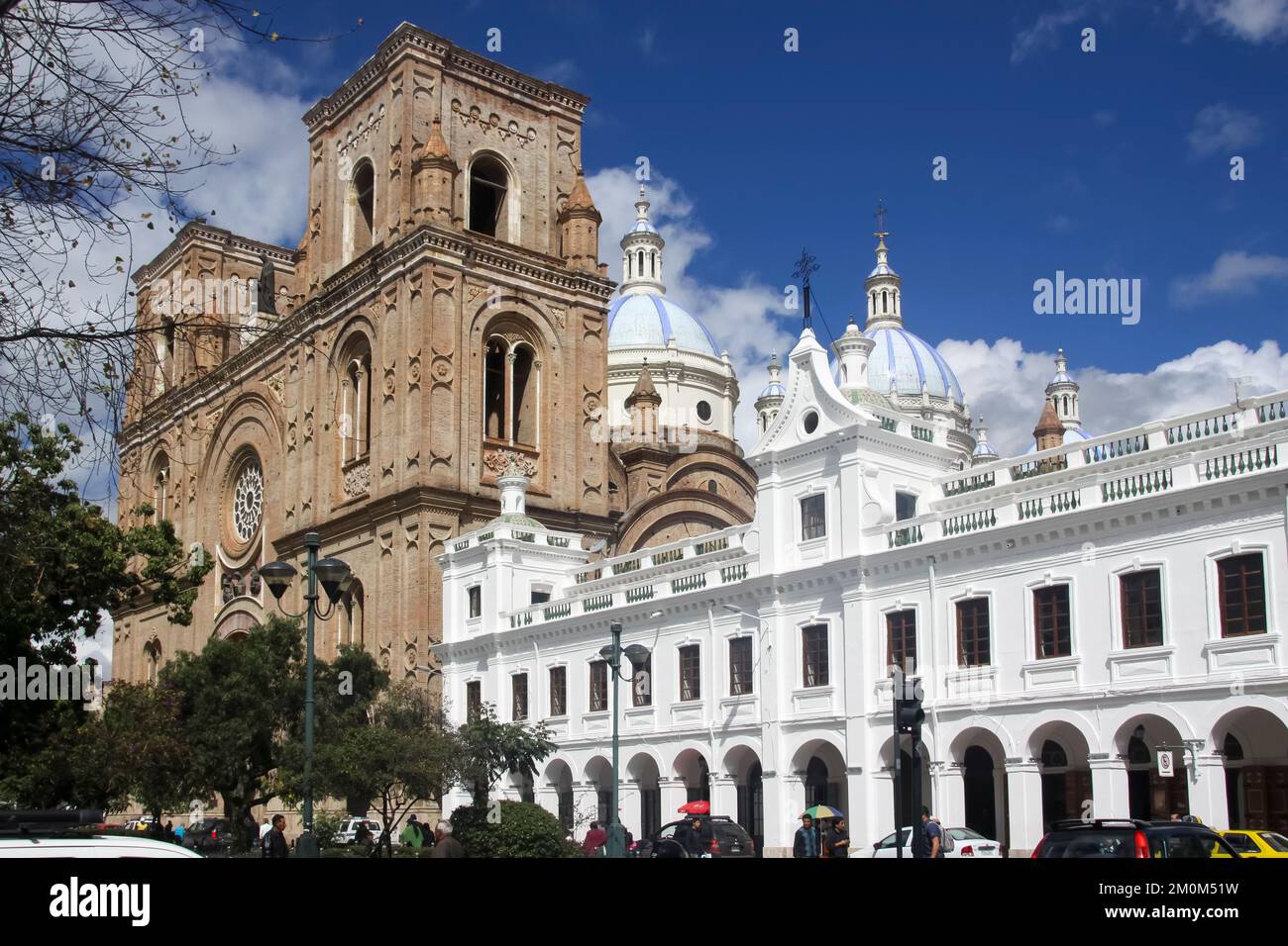 Cathedral of the Immaculate Conception Cuenca, Ecuador Stock Photo - Alamy