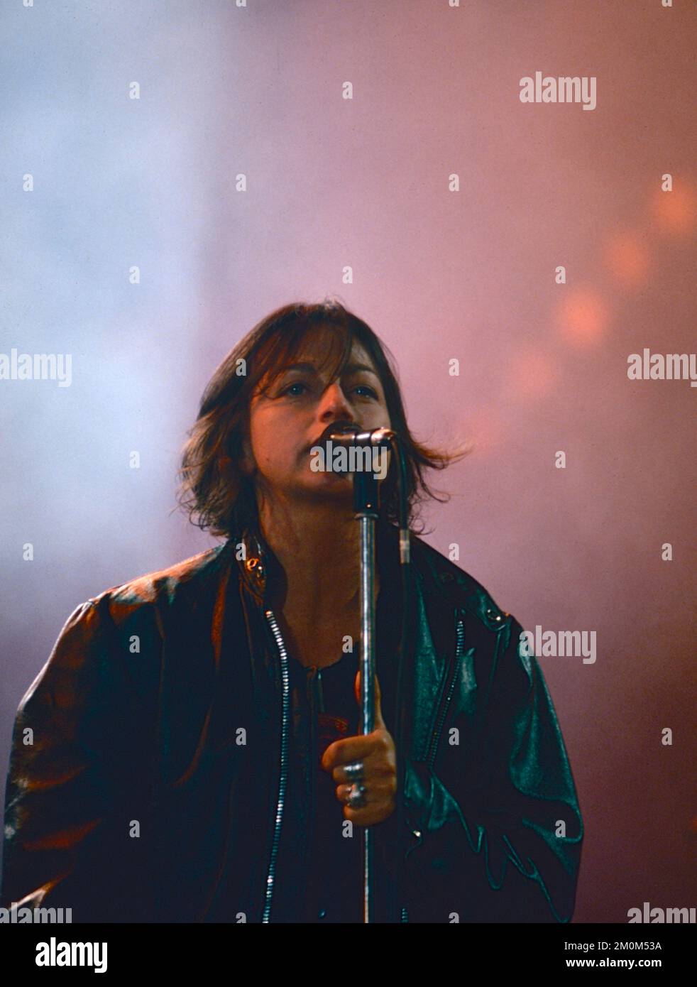 Italian singer Gianna Nannini at the May 1st Concert in St. Giovanni ...