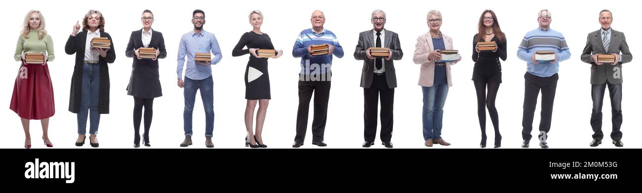 Adult reading book isolated profile Cut Out Stock Images & Pictures - Alamy
