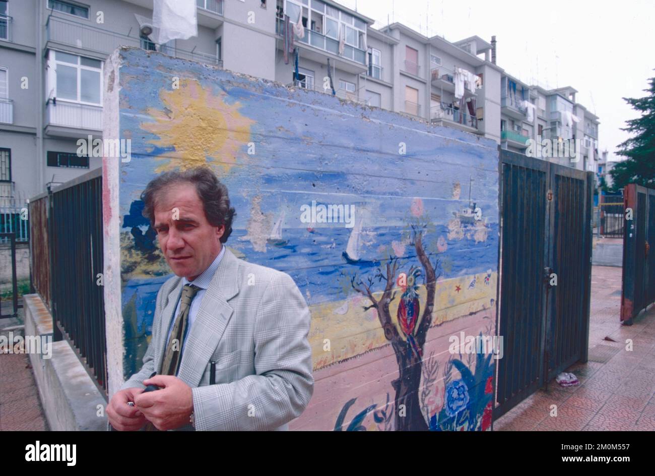 Italian professor Giuseppe Paciullo headmaster of Azzarita School at St ...