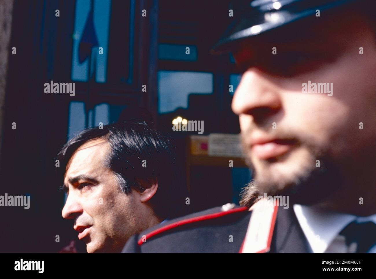 Italian politician and mayor of Palermo Leonluca Orlando, Italy 1992 ...