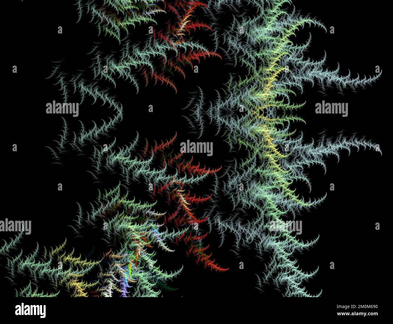 Imaginatory lush fractal texture image abstract background Stock Photo ...