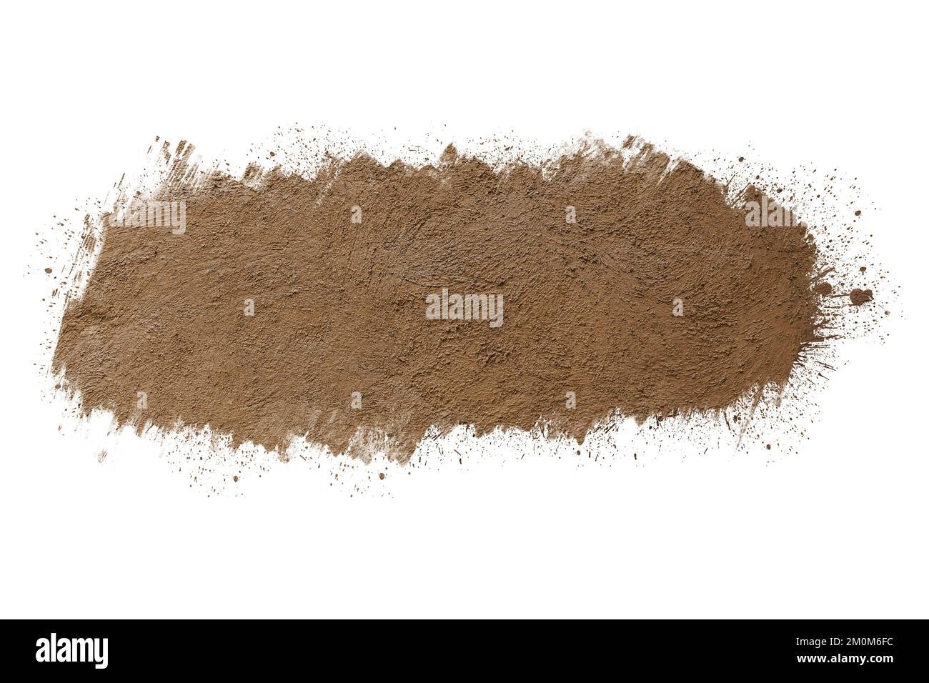 mud splash isolated on white background Stock Photo - Alamy