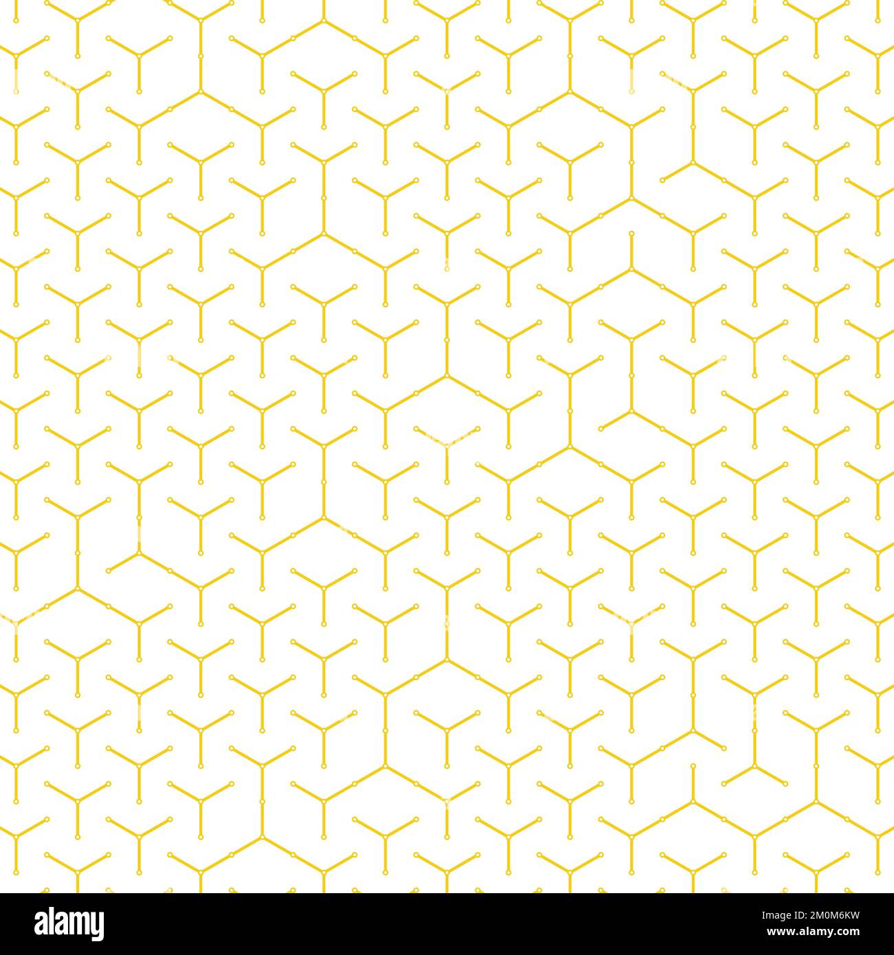 Hexagonal Maze generative pattern illustration Stock Vector Image & Art ...