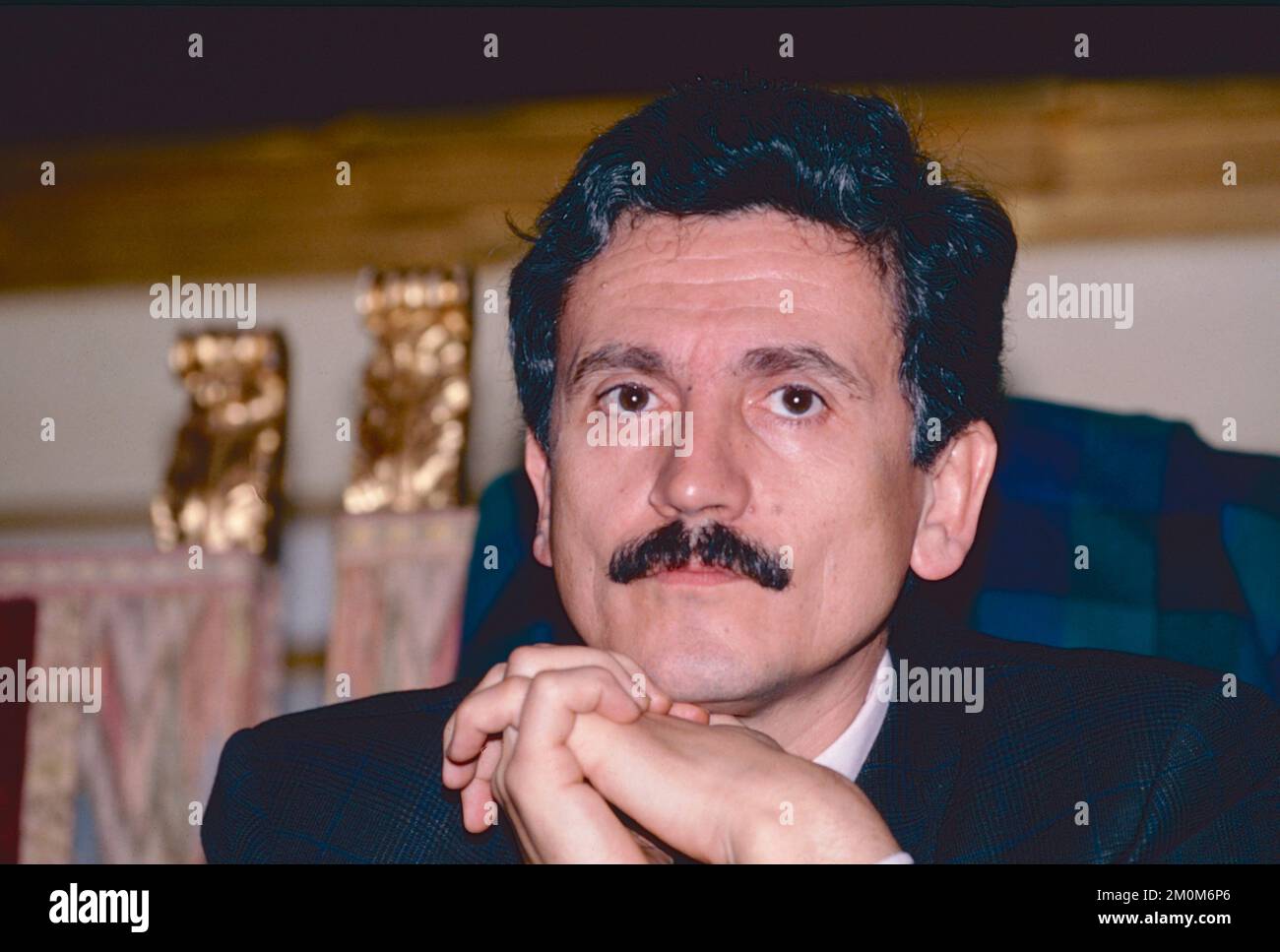 Italian politician Massimo D'Alema, Rome, Italy 1994 Stock Photo - Alamy