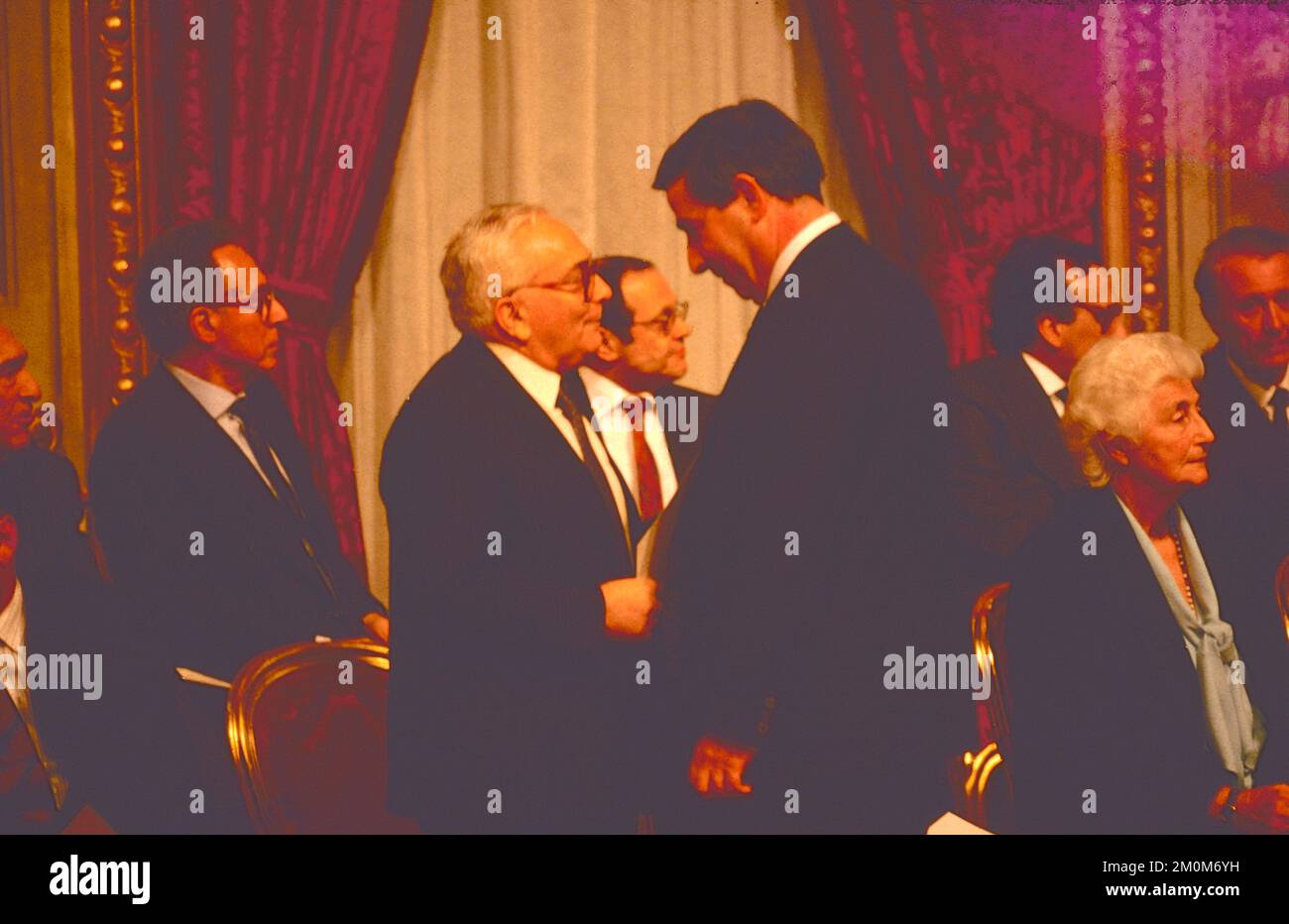 Government Dini ministers Mancuso and Susanna Agnelli (right) oath on ...