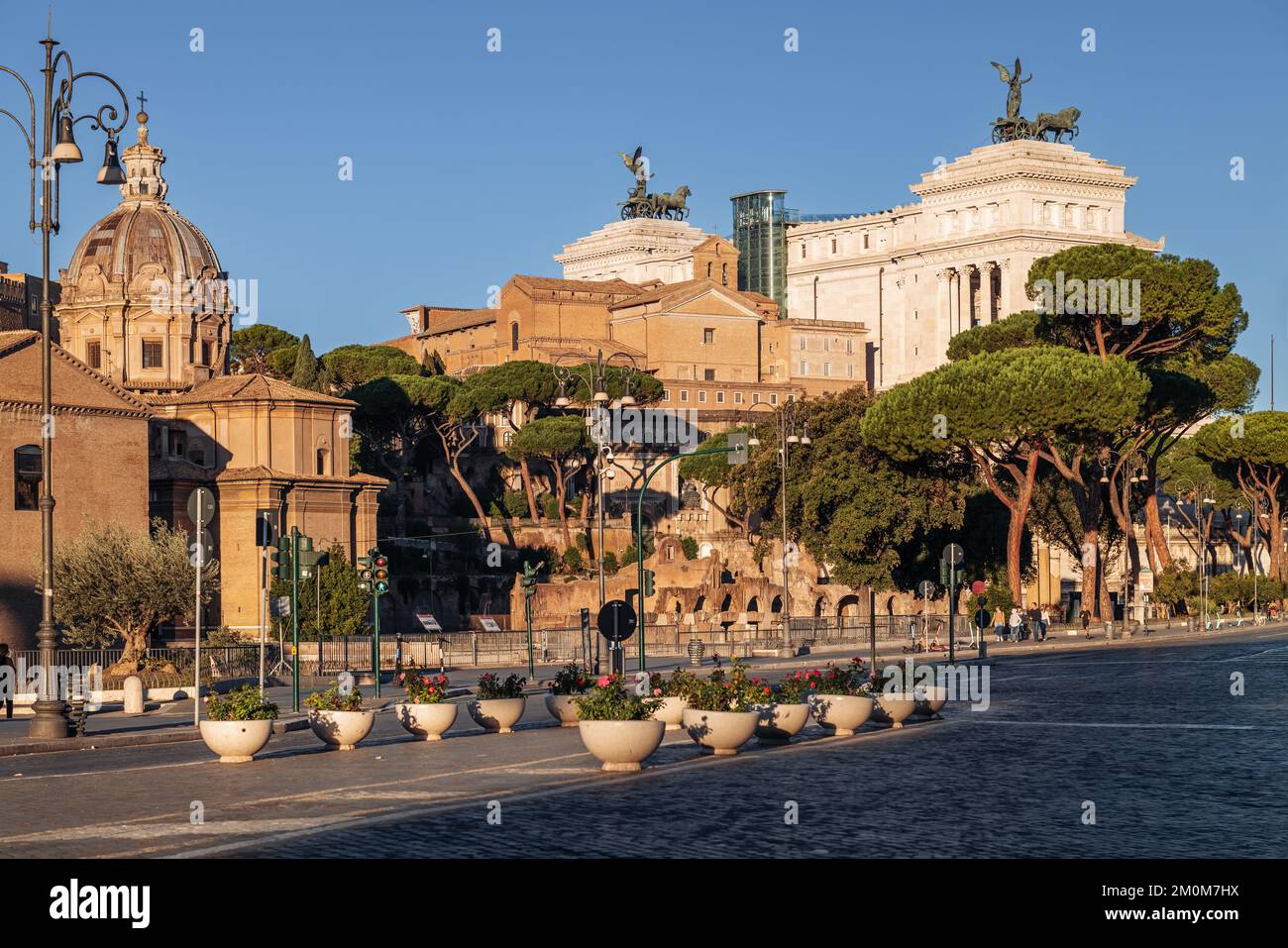 Rome, Italy- November 2022: The beautiful ruins and architectures by ...
