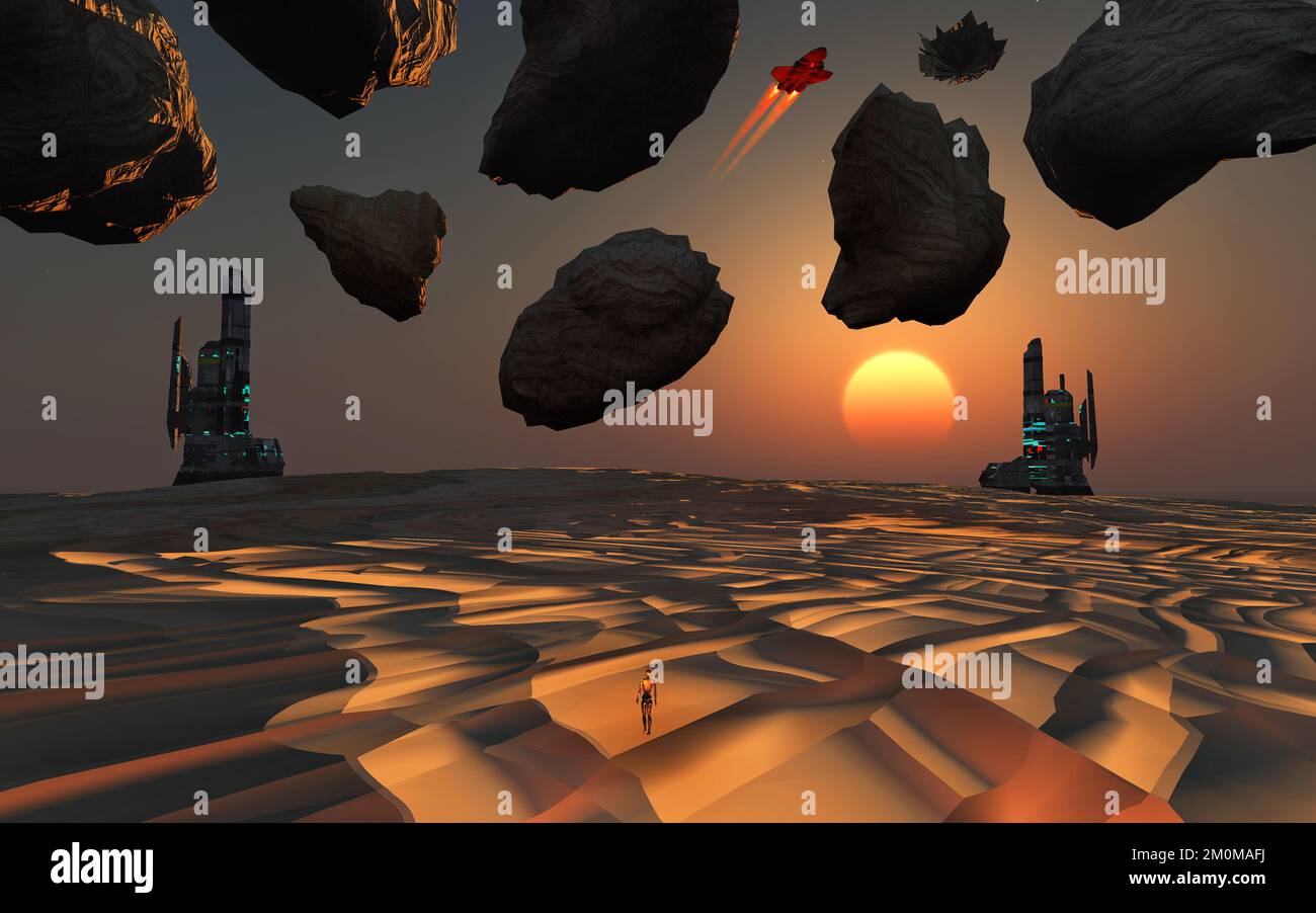 Asteroid surface mining hi-res stock photography and images - Alamy