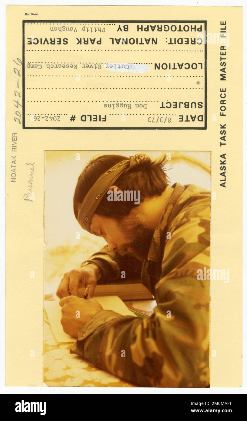 Don Huggins. Alaska Task Force Photographs Stock Photo - Alamy