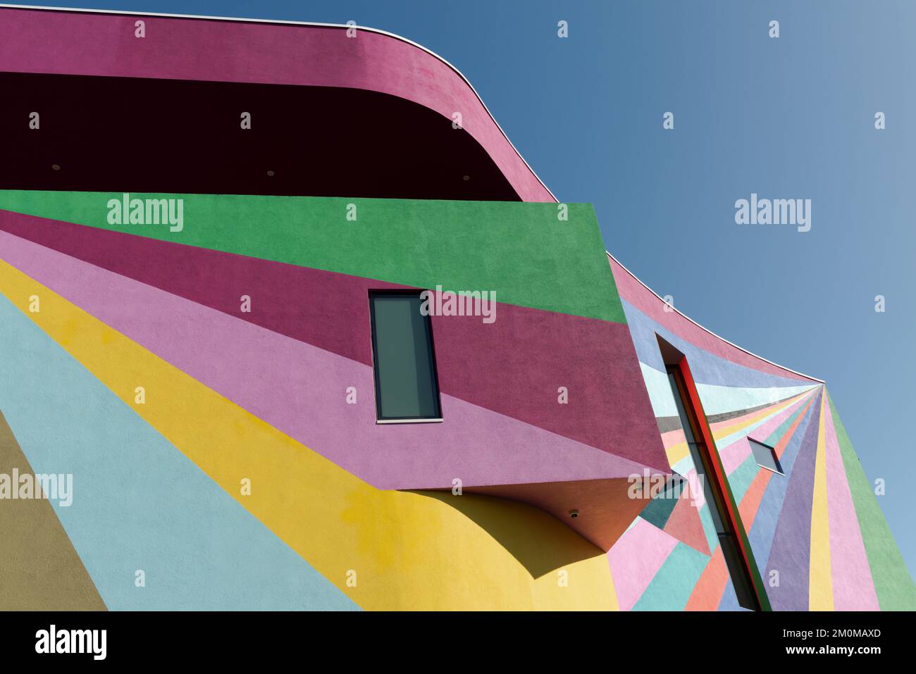 Exterior view of the Towner Art Gallery in Eastbourne, East Sussex ...