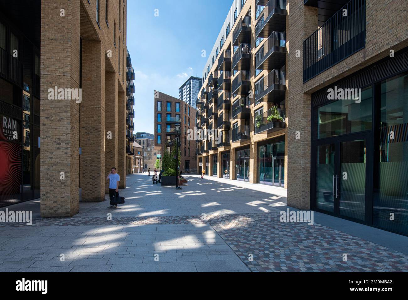 The Ram Quarter Development, built on the site of Youngs Brewery in ...